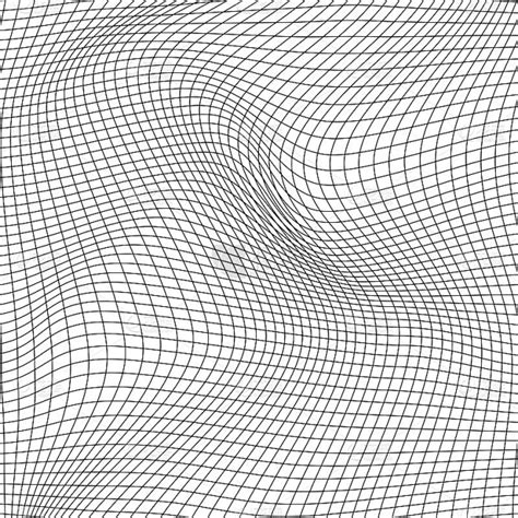 摘要扭曲线框波。矢量曲面背景。网格技术模式。网波。素材 花瓣网