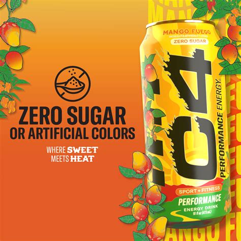 C4® Energy Carbonated Energy Drink 12oz And 16oz 12 Pack Cellucor