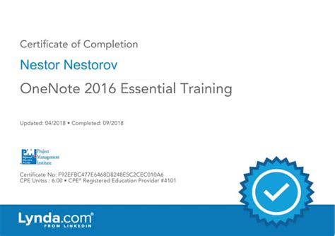 One Note 2016 Essential Training Pdf
