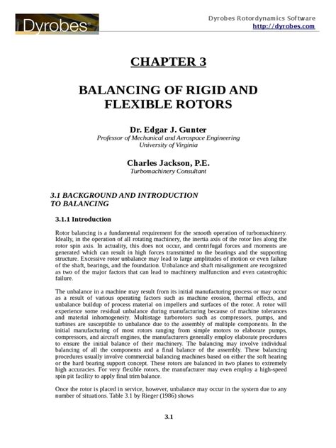 A Guide To Rotor Balancing Sources Of Unbalance And Balancing Techniques For Rigid And Flexible