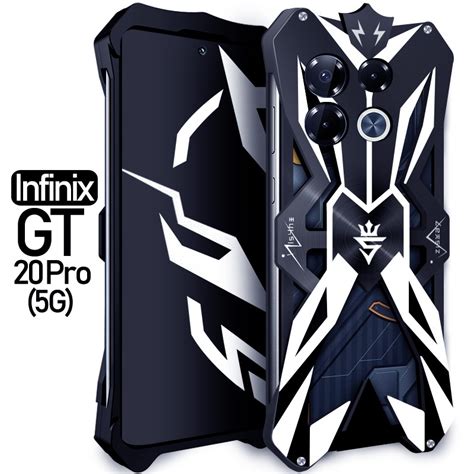 Zimon Metal Case For Infinix Gt 20 Pro 5g Protective Phone Case
