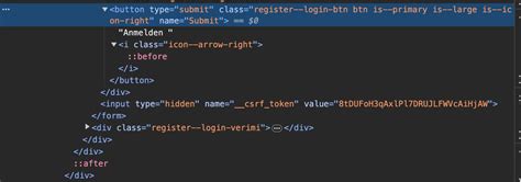 login with hidden button not working r seleniumpython