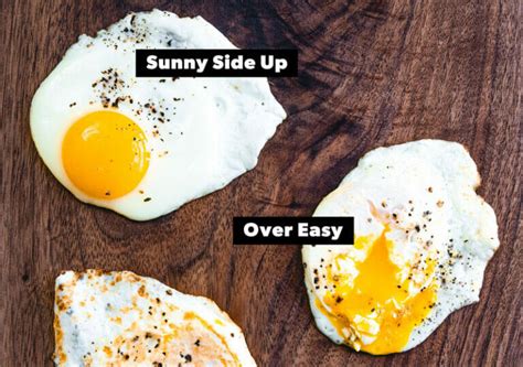 Over Easy Vs Hard Vs Sunny Side Up Fried Swisher Drigatured