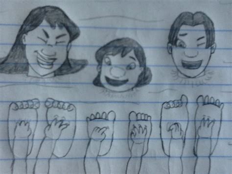 Lilo Nani And David Tickled By Footlovernicky On Deviantart