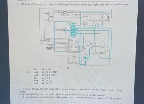 Alum 1 16 Points Consider Executing The Following
