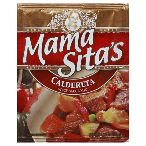 Mama Sitas Caldereta Spicy Sauce Mix 50g Adobo Market