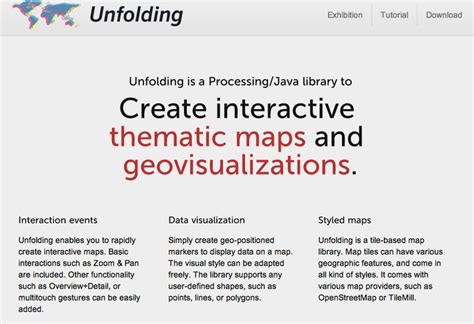 Processing Java Library To Create Maps Interactive Map Java Library Data Visualization