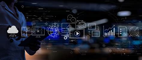 A Photo Of A Person Using A Smartphone With Digital Icons And Graphs Floating Above The Screen