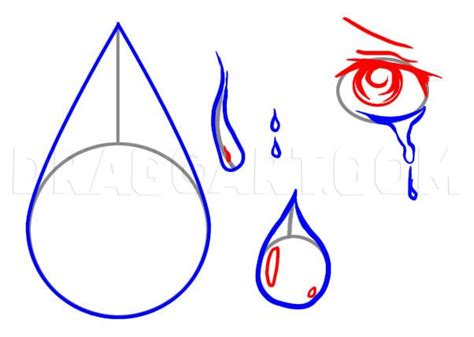 How To Draw Tears Step By Step Drawing Guide By Dawn Dragoart How To Draw Tears Tear