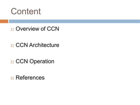 Content Centric Networking Ppt