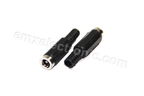 Ej 077 Dc Inline Socket Dc Series Emx Electronic