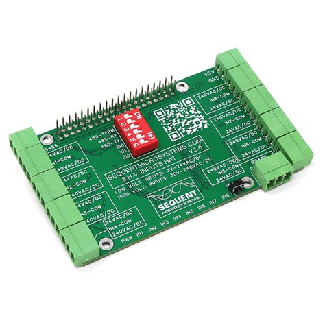 8 Hv Digital Inputs 8 Layer Stackable Hat For Raspberry Pi The Pi Hut