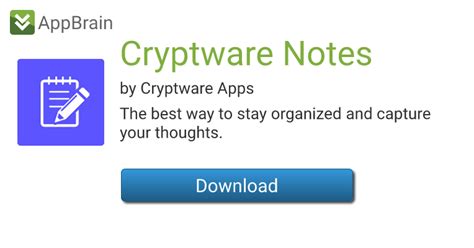 Cryptware Notes For Android Free App Download