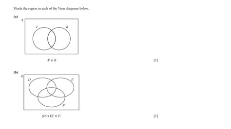 Sets And Venn Diagrams Past Paper Questions For Igcse Cambridge 0580 Revise Right Now