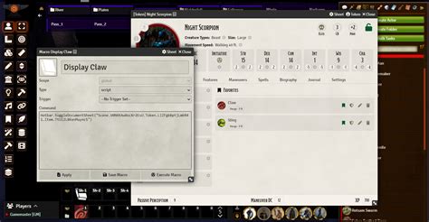 Dropping Items Onto Custom Hotbar Creates Display Item Macros A5e