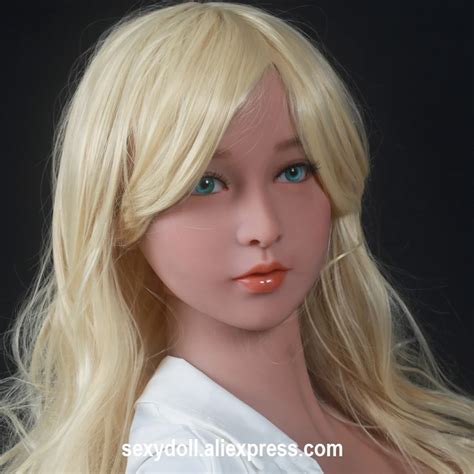 Aliexpress Com Buy New Silicone Sex Doll Head Asian Face Tan Skin For Lifelike Full Body