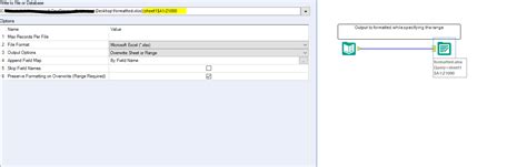 Designer Output To Excel Overwrite Range Breaks Alteryx Community