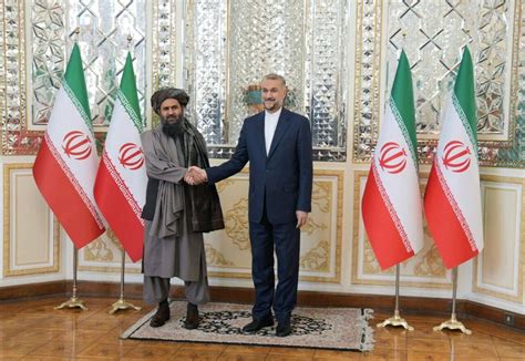 Amir Abdollahian Meets Taliban Acting Deputy Pm In Tehran Tehran Times
