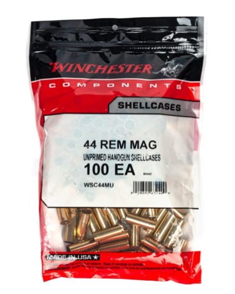 Winchester Brass 44 Remington Magnum