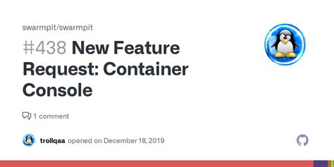 New Feature Request Container Console · Issue 438 · Swarmpitswarmpit