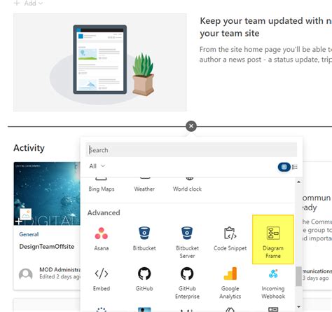 Installing The Diagram Frame Web Part To Sharepoint Online 2022