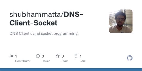 GitHub Shubhammatta DNS Client Socket DNS Client Using Socket Programming