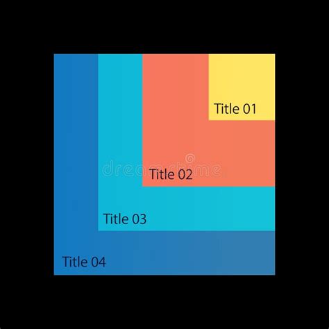 Interrelated Structure Components Infographic Chart Template For Dark