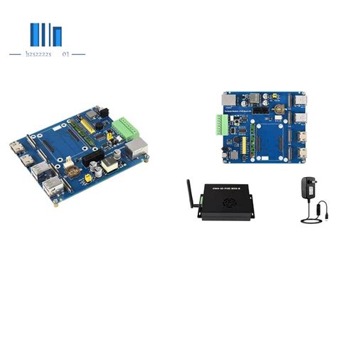 บอรดโมดลขยาย สาหรบ Raspberry Pi CM4 Poe Poe Rs485 Rs232 Rpi Compute Module 4 Lite Emmc