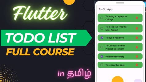 Build A Flutter Todo App From Scratch Complete Tutorial For Beginners Youtube