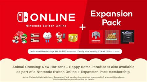 Nintendo Switch Online Expansion Pack Costs 4999 For 12 Months