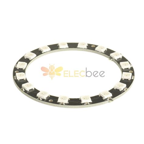 Ring 5v 16x 5050 Rgb Led Board With Integrated Drivers Module For Arduino Products That Work