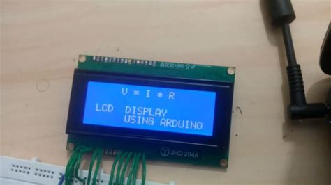 Lcd Display Interface With Arduino