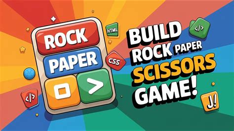 Build A Rock Paper Scissors Game With Html Css And Javascript Youtube