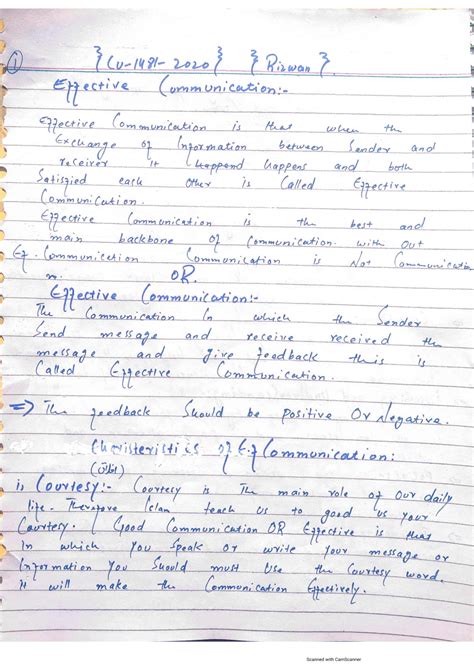 Solution Communication Assignment Barriers Of Effective Communication