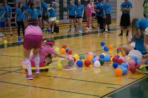 Pennridge High School Plays Hungry Hungry Hippos With Balloons And Laundry Bins How Creative Pennridge High School Plays Hungry Hungry Hippos With Balloons And Laundry Bins How Creative