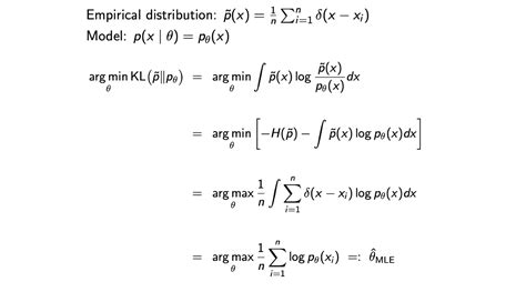 기계학습 Parametric Density Estimation Maximum Likelihood Estimationmle