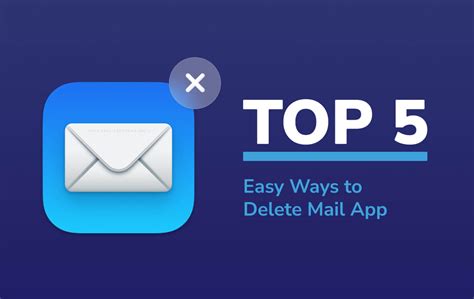 How To Delete Mail App On Mac 5 Methods