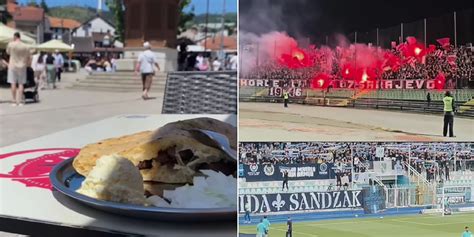 Novi Pazar Uz ćevape Najavio Utakmicu Sa Sarajevom Bratstvo Na Tribinama Borba Na Terenu