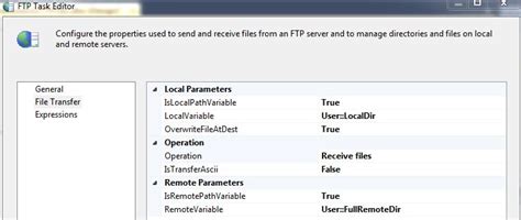 Dynamically Download Ftp Files Using Ssdt Sqlservercentral