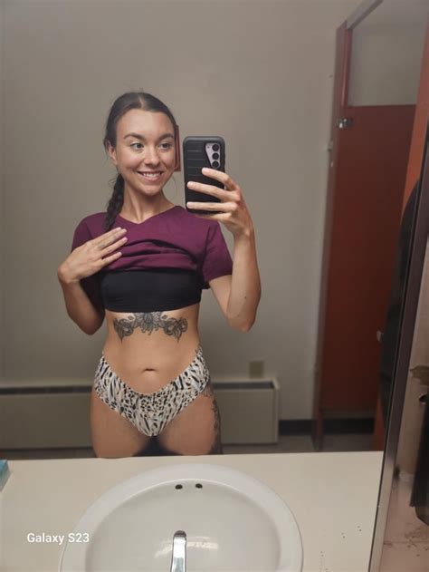 Work Selfie With A Panty Flash R Realcute