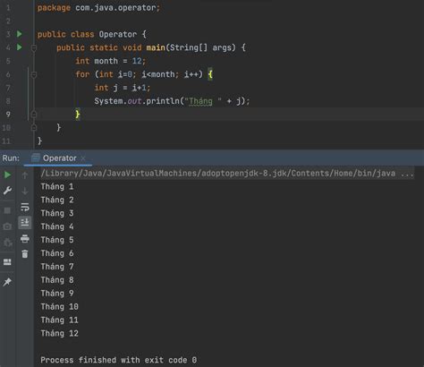 Vòng Lặp For Trong Java