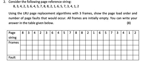 solved 1 consider the following snapshot of a system five
