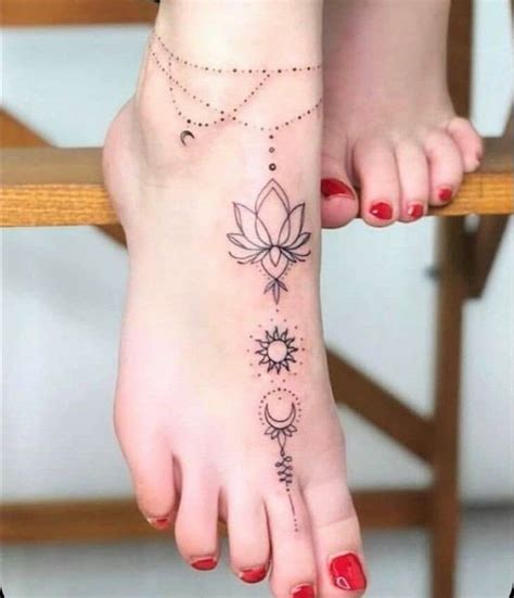 Cute Foot Tattoo Foot Tattoos For Women Foot Tattoos Anklet Tattoos
