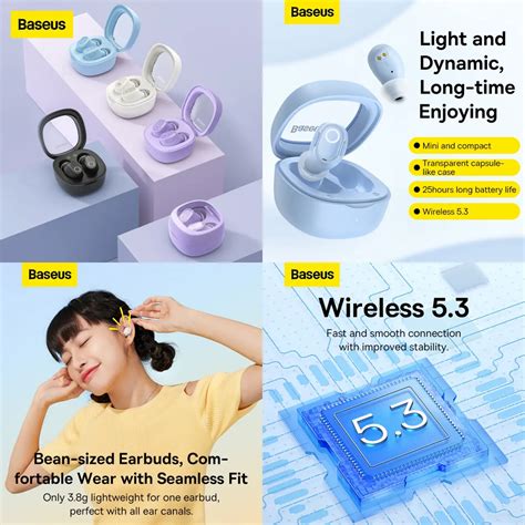 Baseus Bowei Wm02 True Wireless Earbuds Best Price In Bd