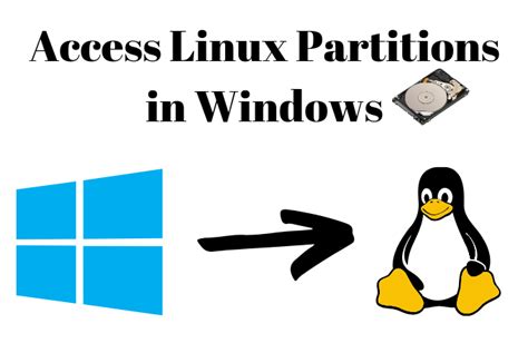 Cómo Acceder A Particiones De Linux En Windows Tecnotraffic