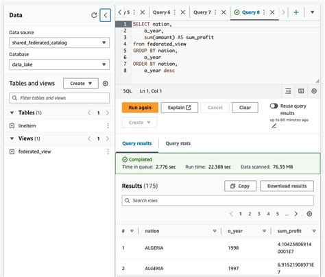 Extend Your Data Mesh With Amazon Athena And Federated Views Aws Big Data Blog
