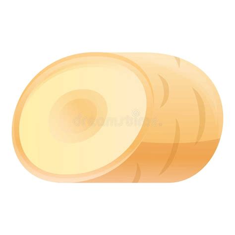 Farm Parsnip Icon Cartoon Style Stock Vector Illustration Of