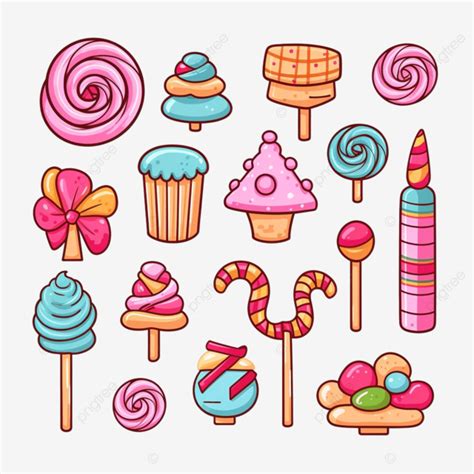 Candy Doodle Element Candy Drawing Can Drawing Doodle Png