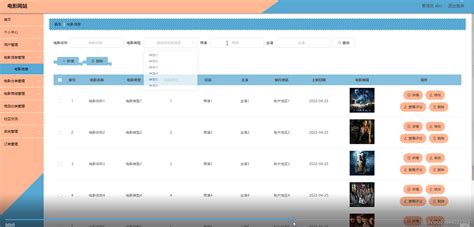 基于java ssm vue mysql电影网站系统 源码 lw 部署文档 讲解等 csdn博客