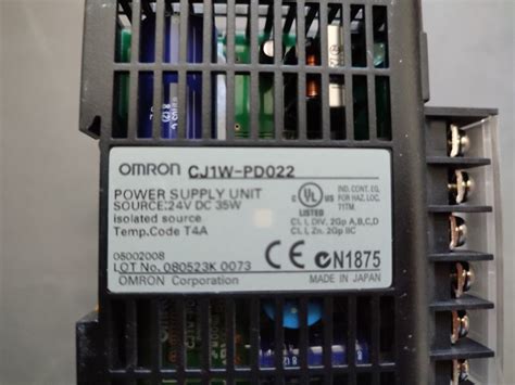 PLC Omron Sysmac Cj M Cpu